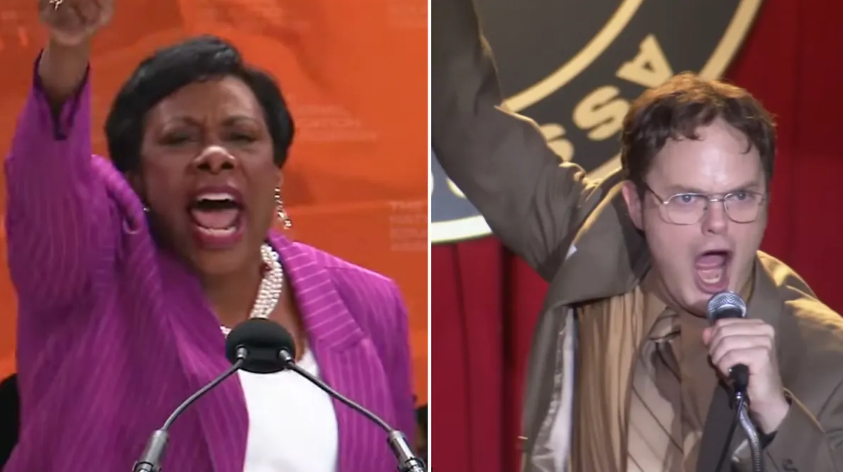 NEA Associate President Gives Address In Front Of Philly Delegation ...