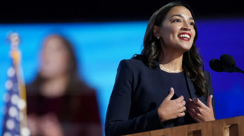 AOC Give Remarks During DNC – Red Right Daily