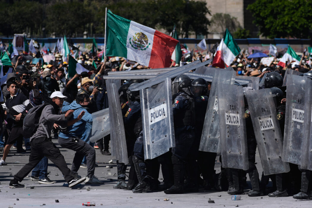 Protest Takes Place In Mexico City – Red Right Daily